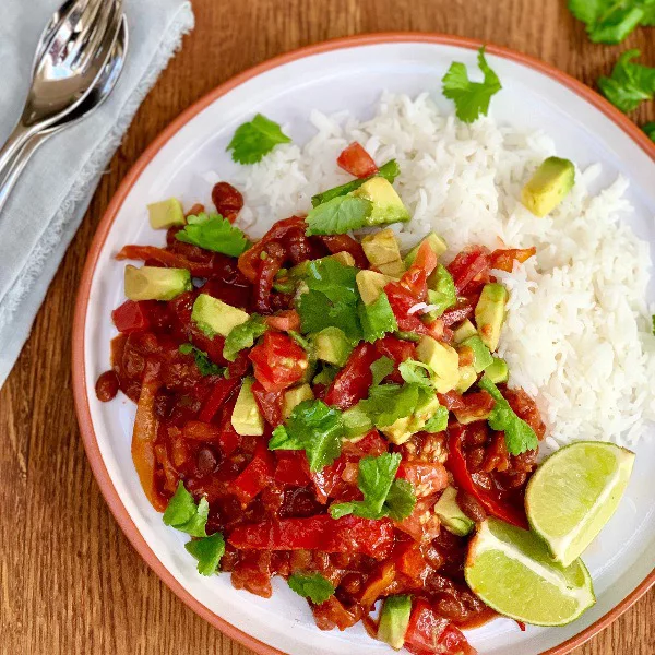 Blackbean Chilli - Anna's Family Kitchen