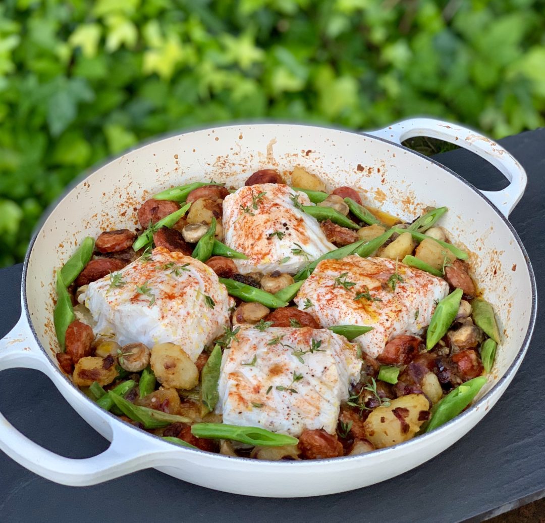 Cod & Chorizo One Pot - Anna's Family Kitchen